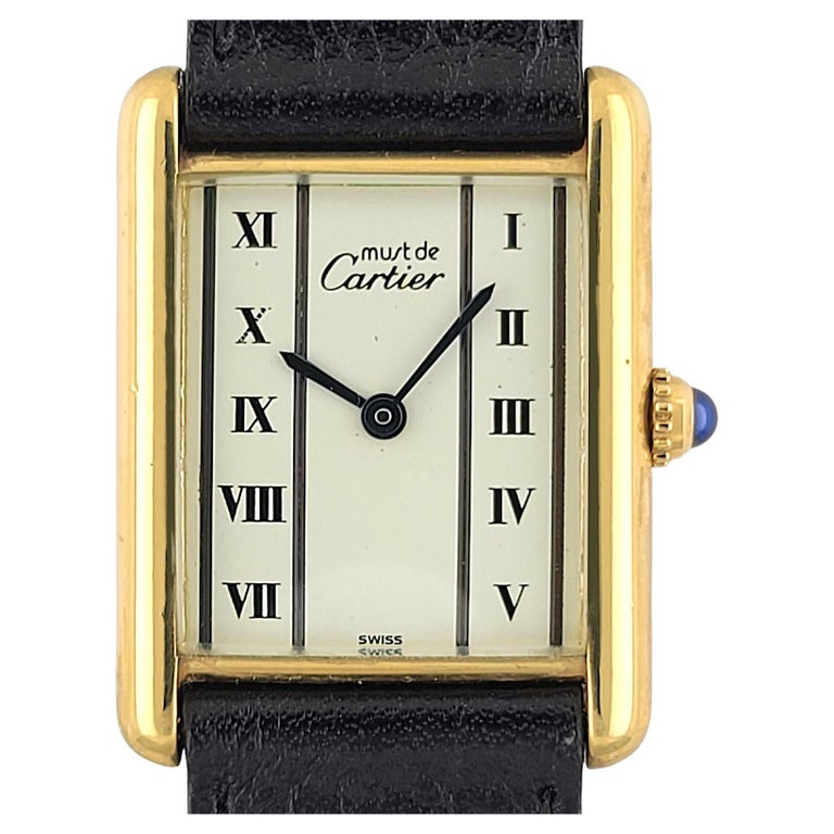 Cartier Tank Vermeil L.C. Large GM LM Must de Cartier Louis 1920 Art ...