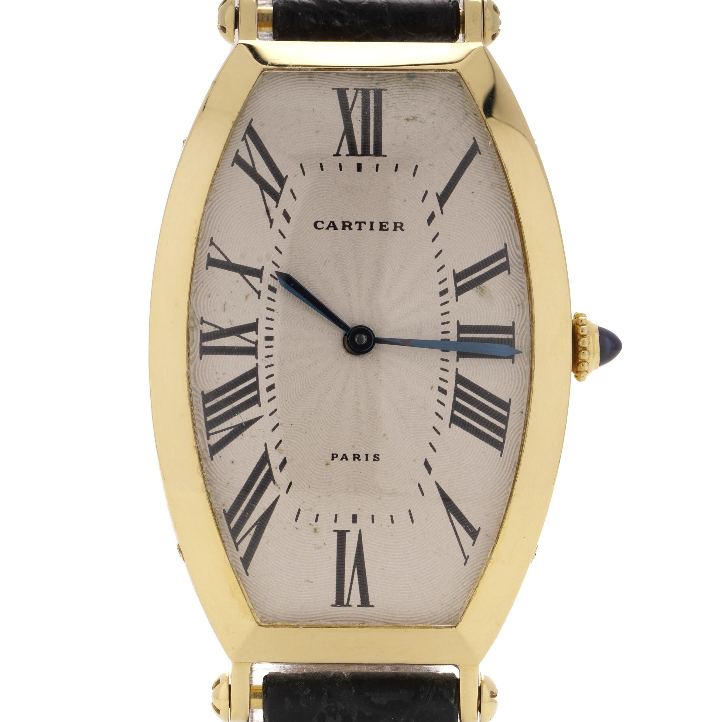 Cartier, Tonneau, Ref 007-90, 1980s For Sale at 1stDibs
