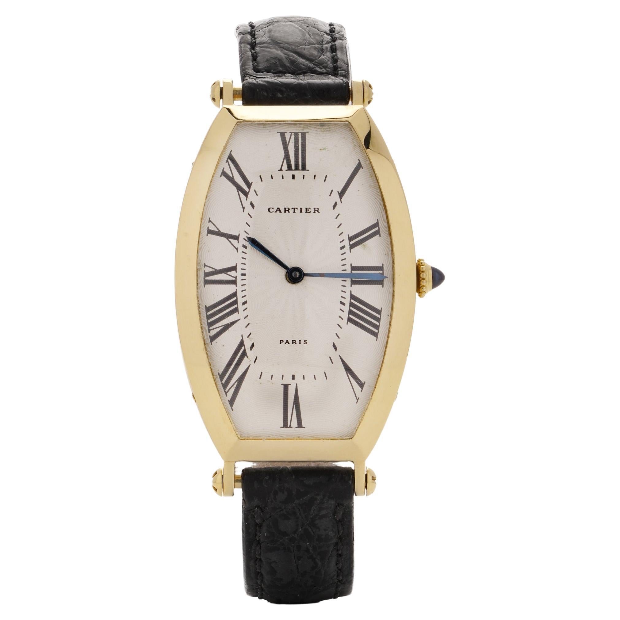 Cartier, Tonneau, Ref 007-90, 1980s For Sale at 1stDibs