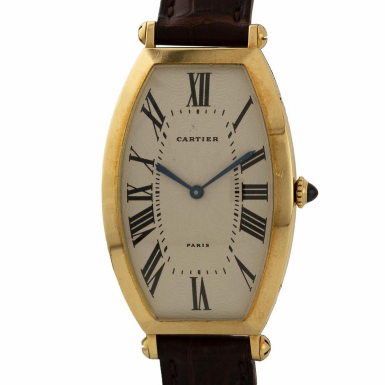 Cartier Tonneau Unknown; Certified and Warranty at 1stDibs