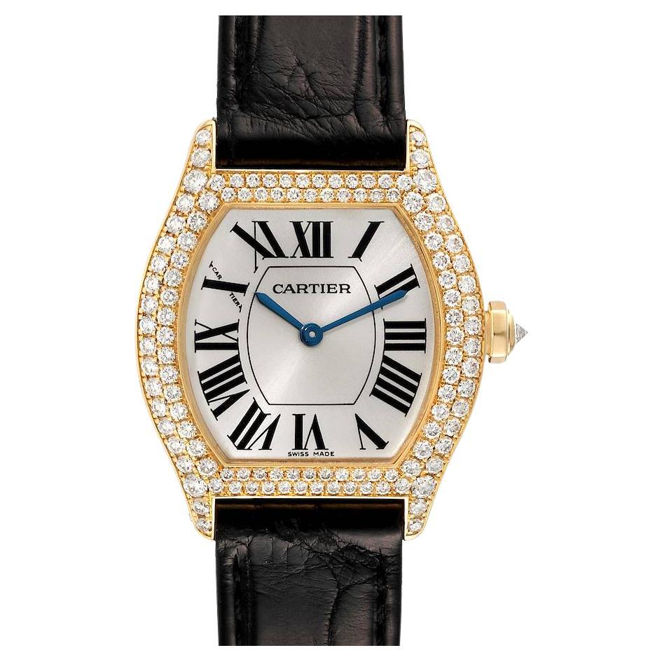 Lady's Cartier Yellow Gold Crash Asymmetric Strap Watch at 1stDibs ...