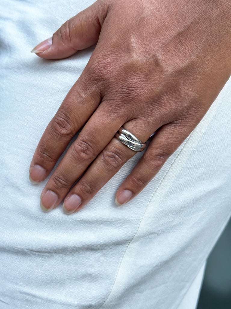Cartier mens platinum ring store