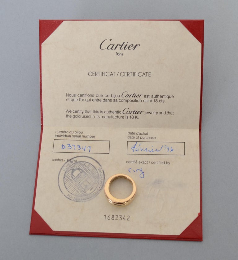Cartier Trinity Gold Stacking Ring For Sale at 1stDibs | cartier ...