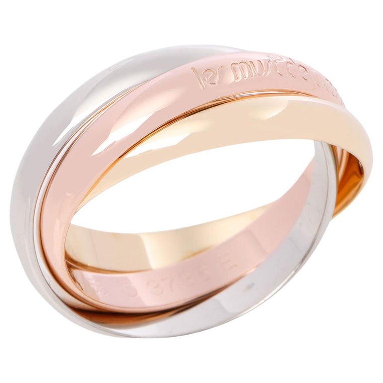Cartier Trinity Les Must de Cartier Trinity Ring at 1stDibs