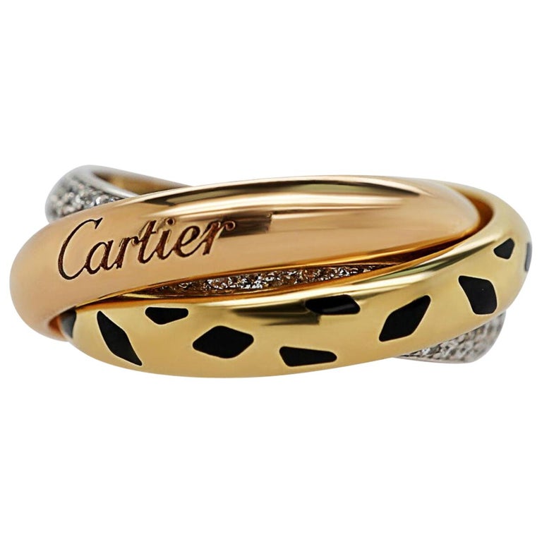 Cartier Trinity Limited Edition Ring at 1stDibs | cartier trinity ring ...