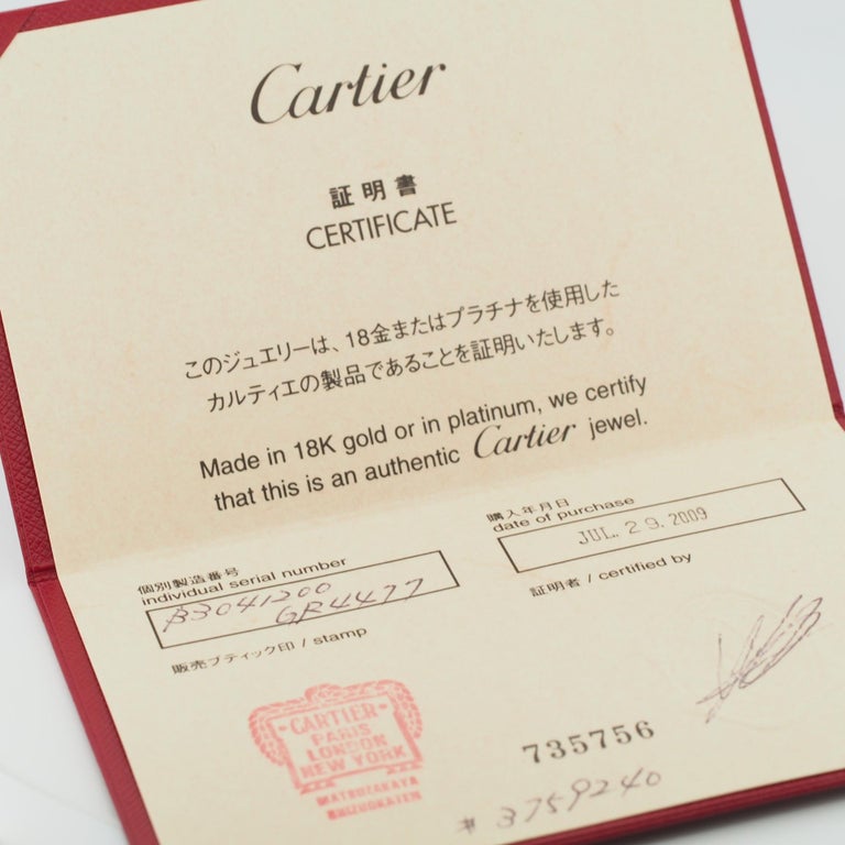 Cartier Trinity Pendant Necklace Tri Color Gold For Sale at 1stDibs