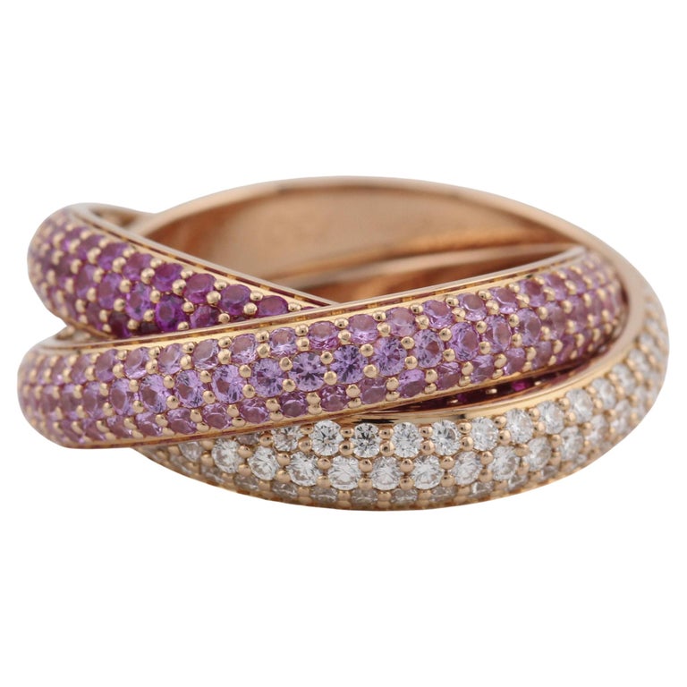 diamond infinity ring cartier