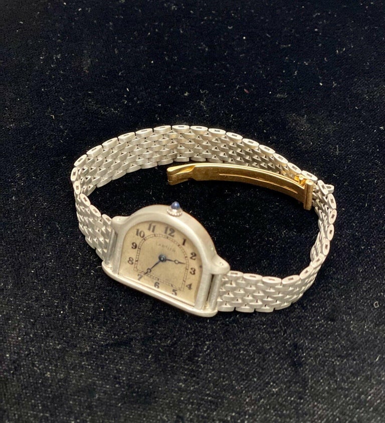 Cartier Unique Vintage circa 1920s Cloche "Bell" Watch For Sale at 1stDibs