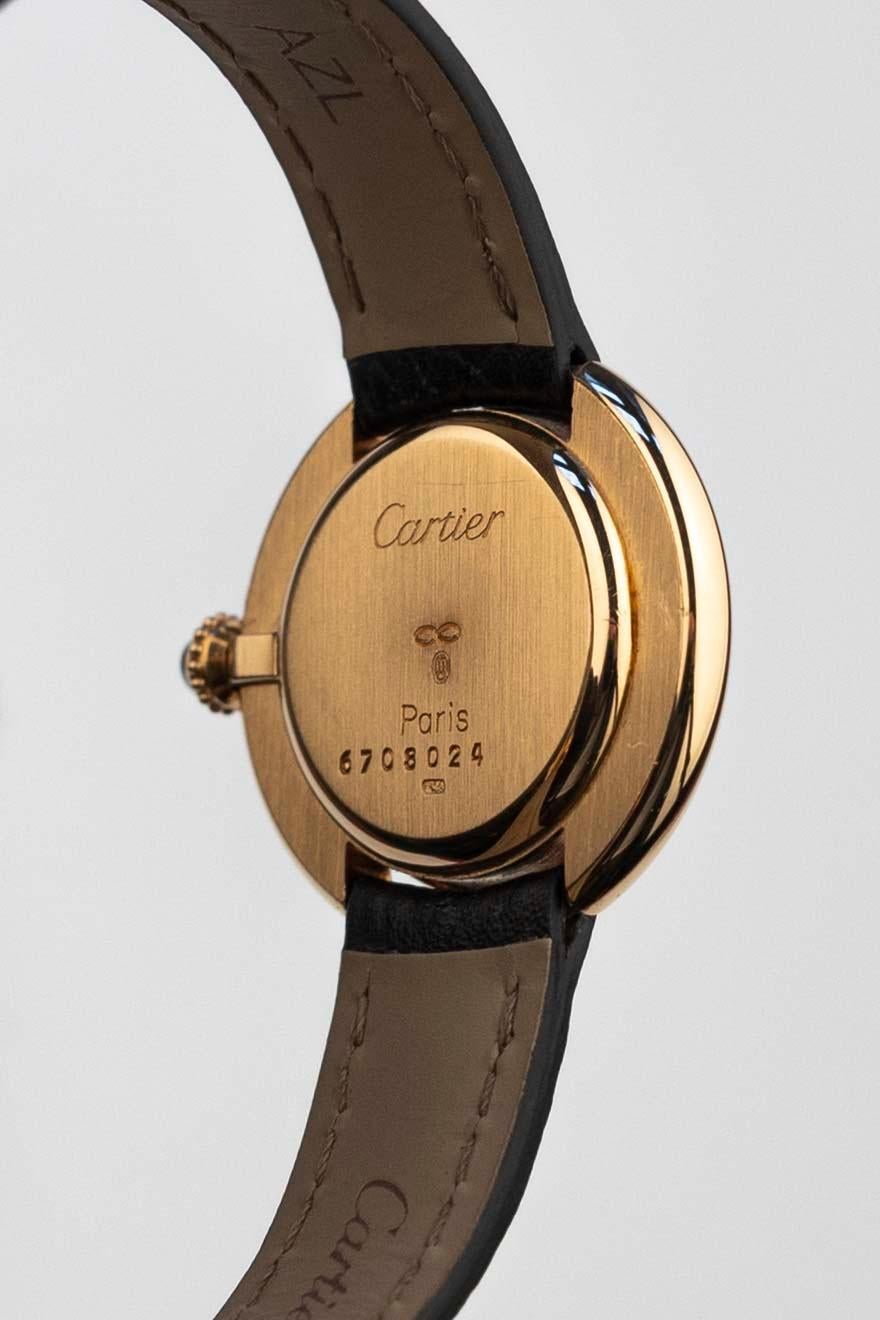 Cartier Vendome PM Paris Dial For Sale at 1stDibs