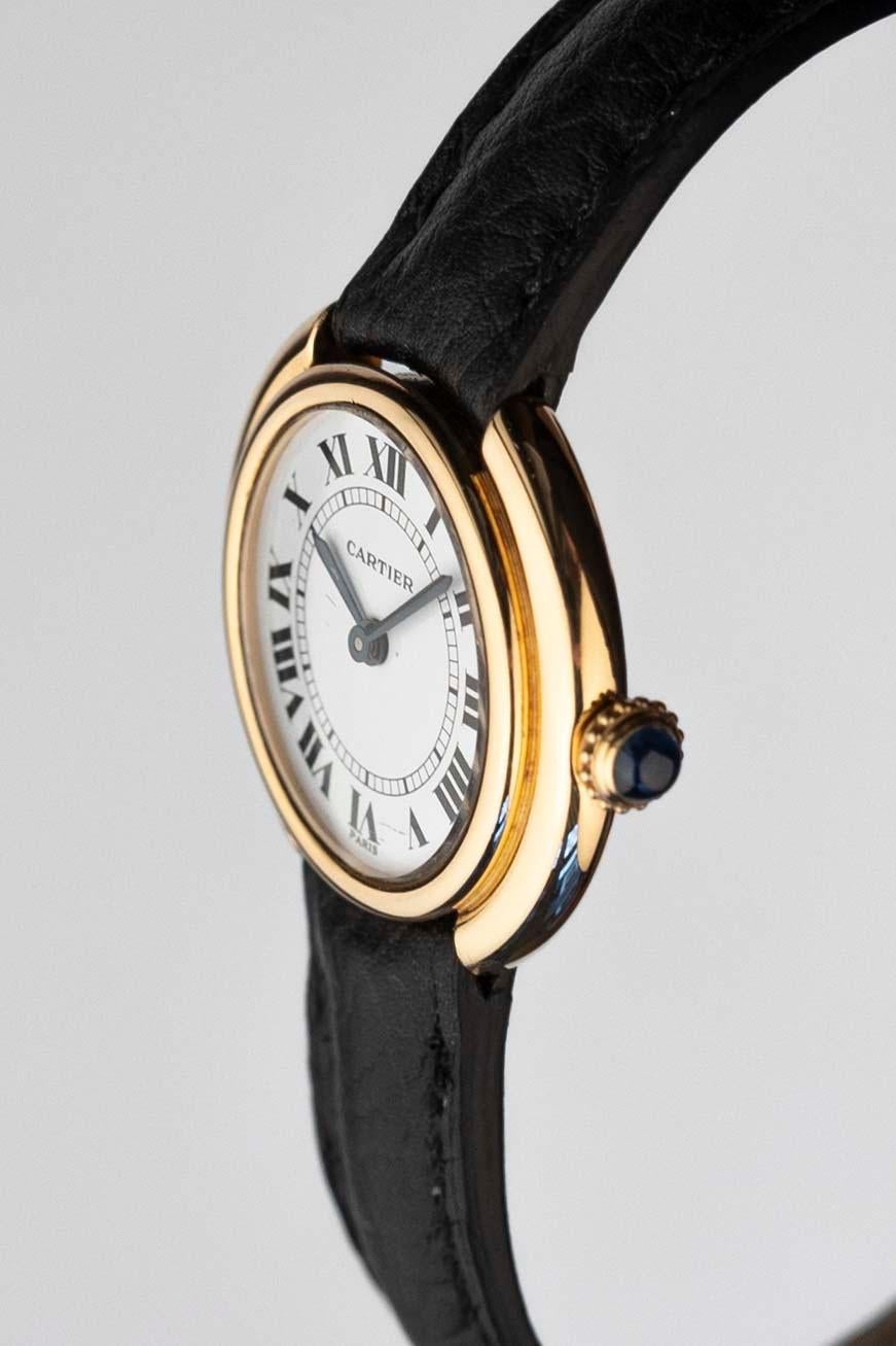 Cartier Vendome PM Paris Dial For Sale at 1stDibs