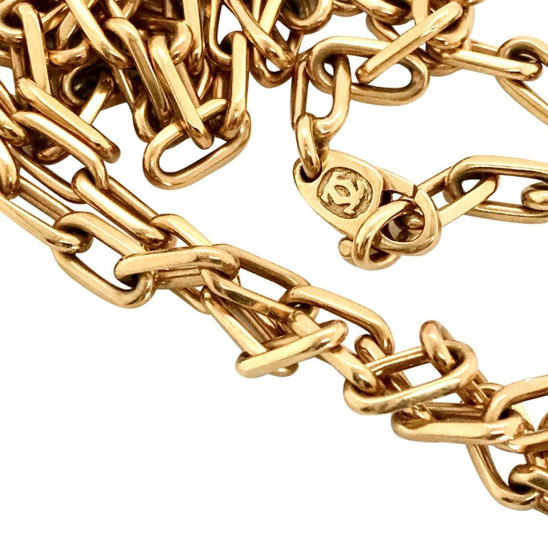 Cartier Vizantija Gemstone Set Pendant and Cartier 18 Karat Yellow Gold ...