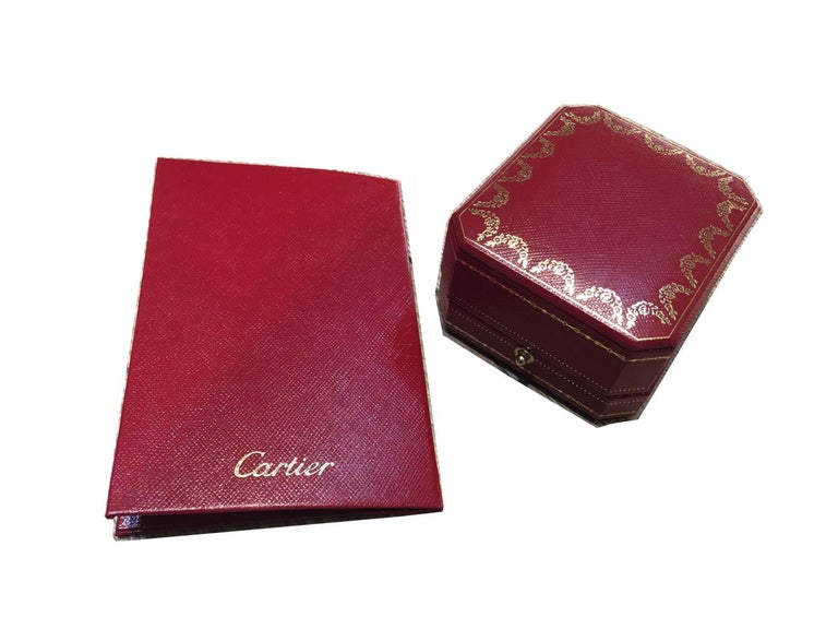 Cartier Yellow Love Diamonds Gold Diamonds Earrings For Sale at 1stDibs