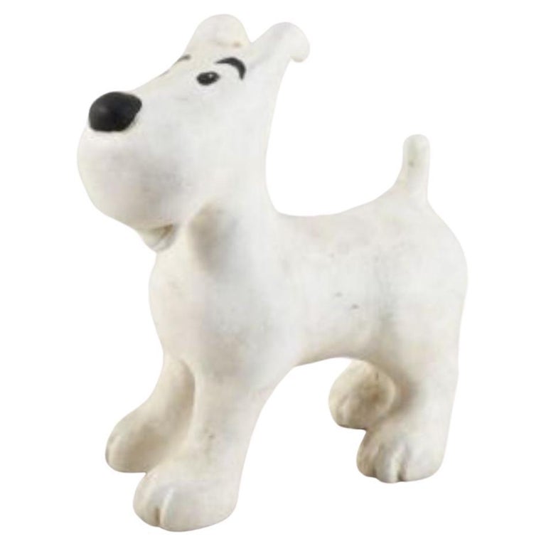 Cartoon-Style Ceramic Puppy, in Vintage Condition 1H45 For Sale at 1stDibs