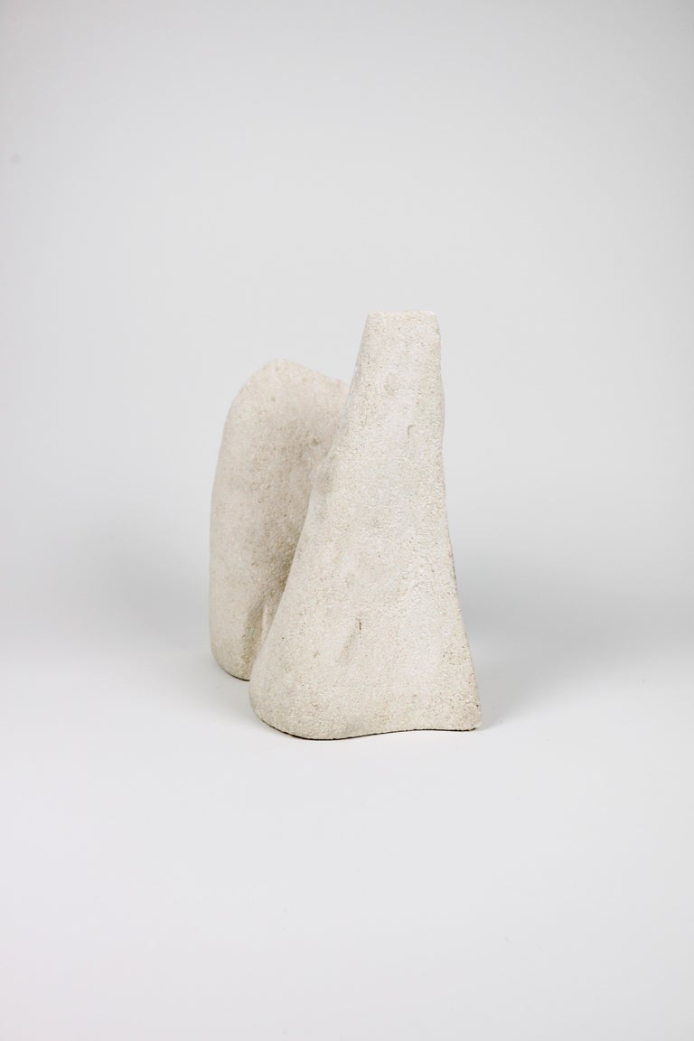 Carved Abstract Sculpture in Lightweight Concrete For Sale at 1stDibs