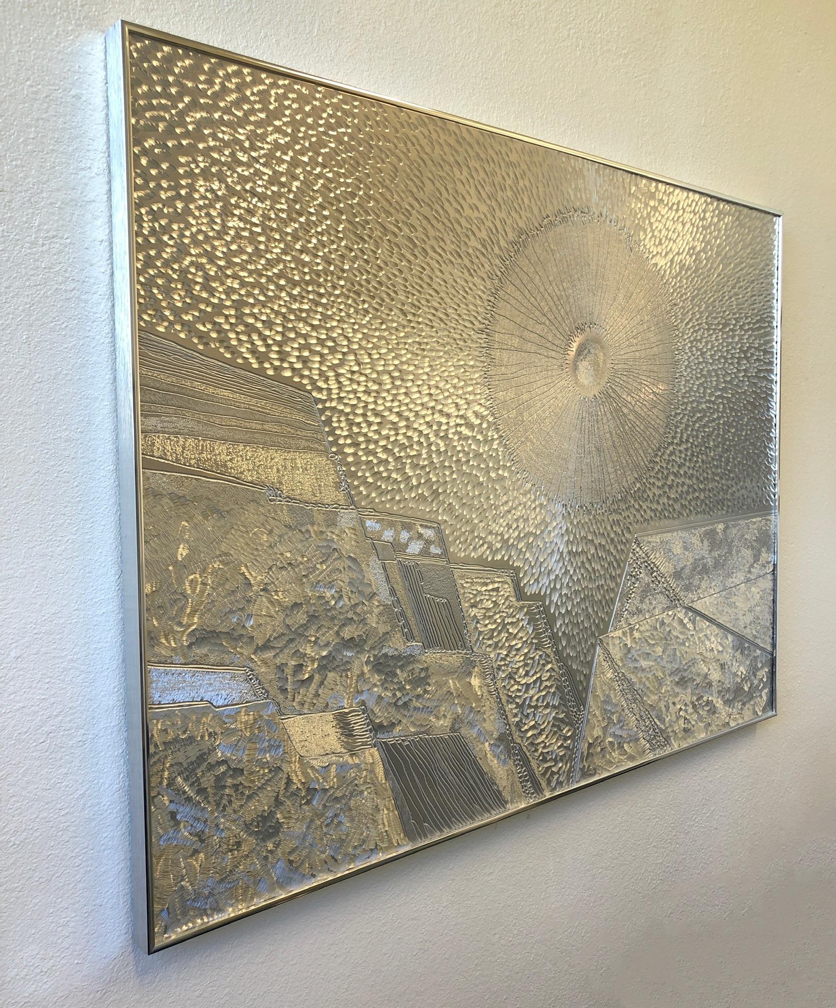 Carved Aluminum Art by Listed Artis Dale Clark at 1stDibs | dale clark ...