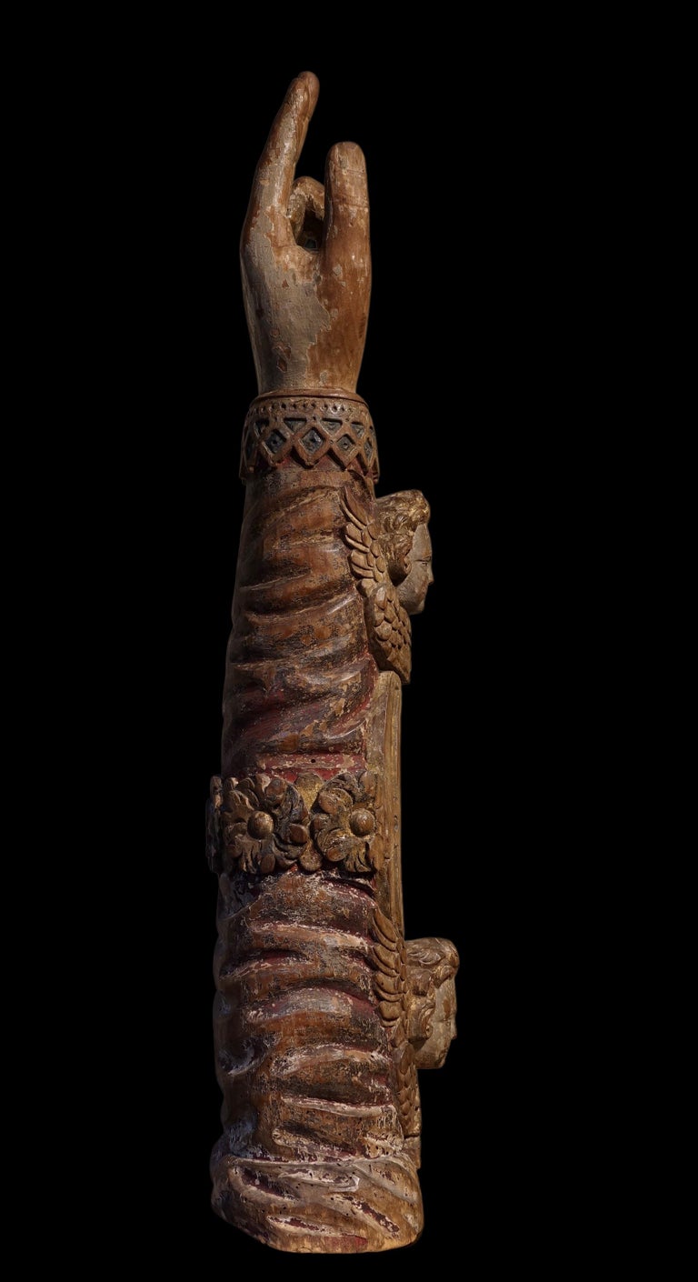 Carved Arm Reliquary, Venice, First Half of, 17th Century For Sale at ...