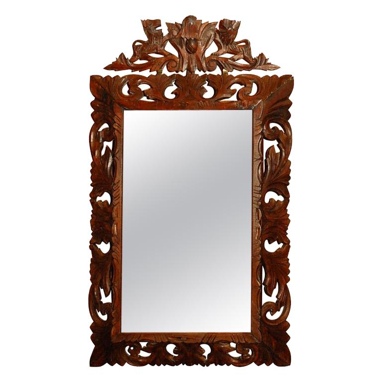 Carved Frame with Mirror For Sale at 1stDibs