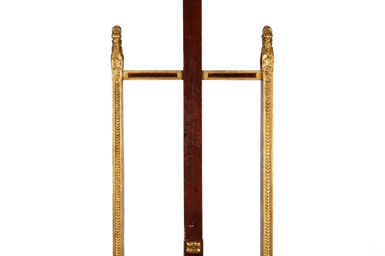 Carved Giltwood Artist's Painting Easel in Italian Taste For Sale at ...