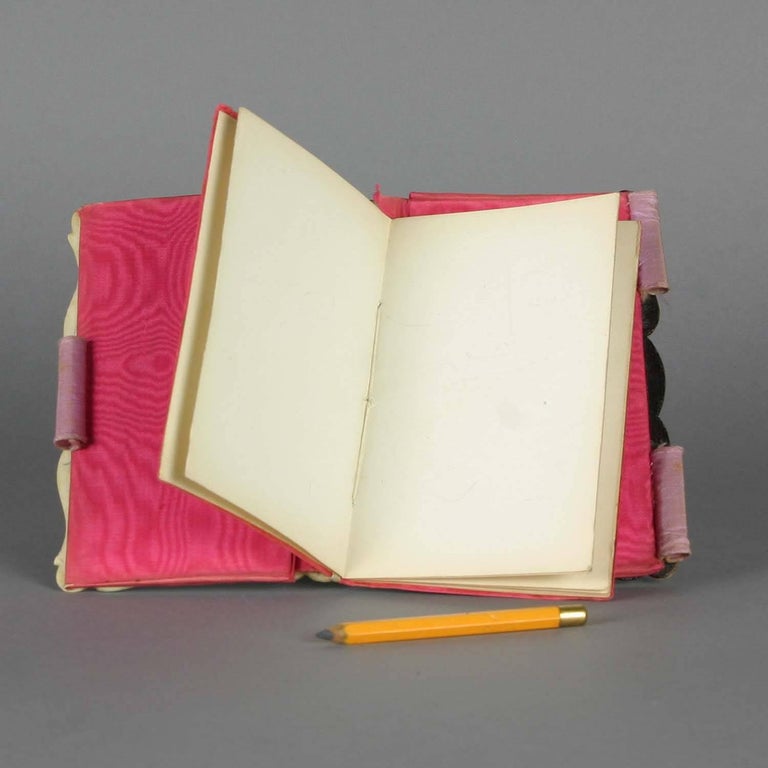 Carved Horn Victorian Notebook, circa 1860 at 1stDibs