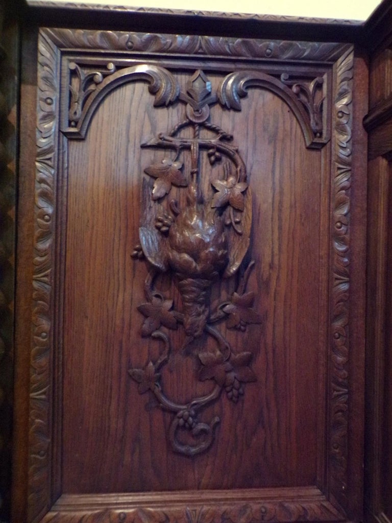 Carved Hunt Sideboard Buffet at 1stDibs | hunter carved buffet, carved ...