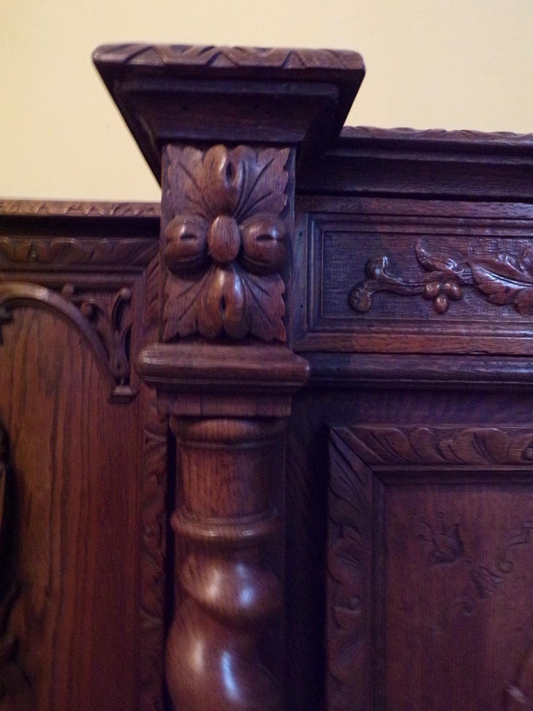 Carved Hunt Sideboard Buffet at 1stDibs | hunter carved buffet, carved ...