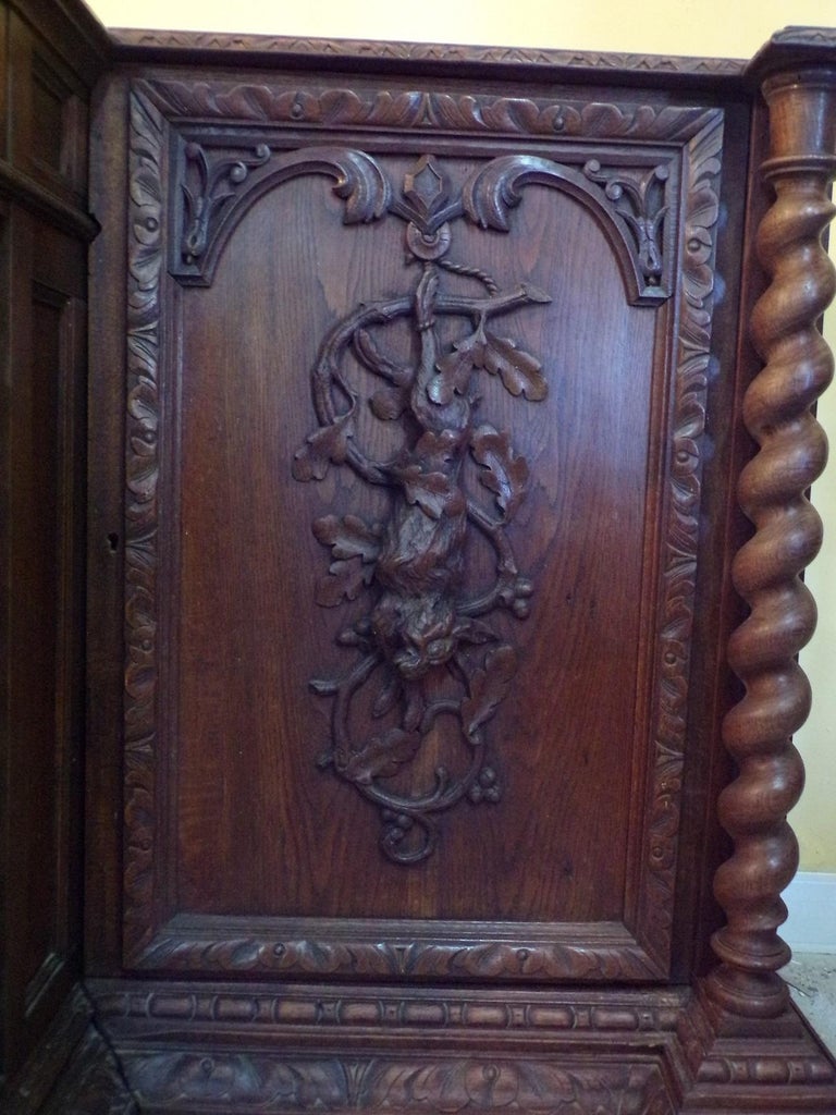 Carved Hunt Sideboard Buffet at 1stDibs | hunter carved buffet, carved ...