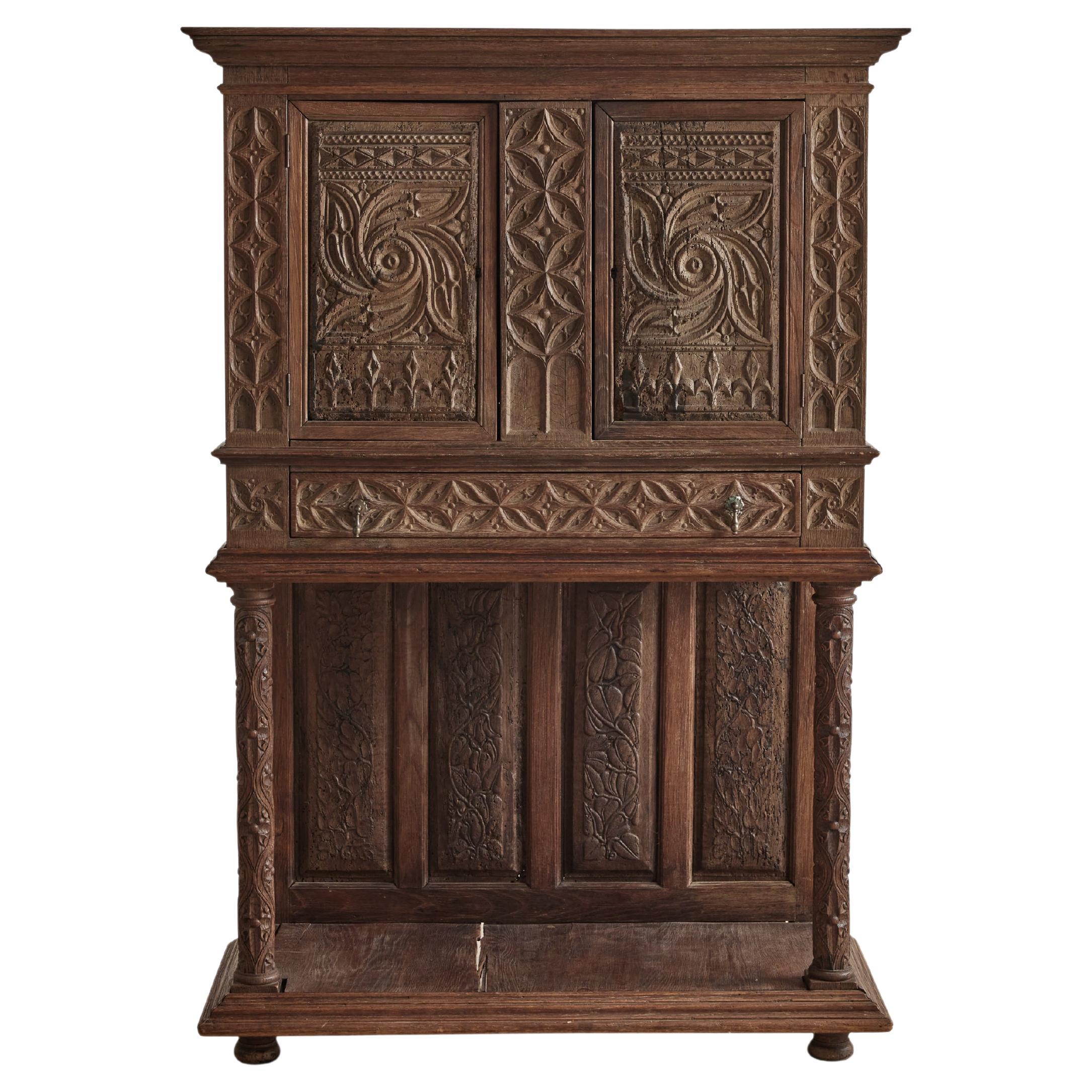 Rustic Pie Safe at 1stDibs | pie safe for sale, rustic pie safe cabinet ...