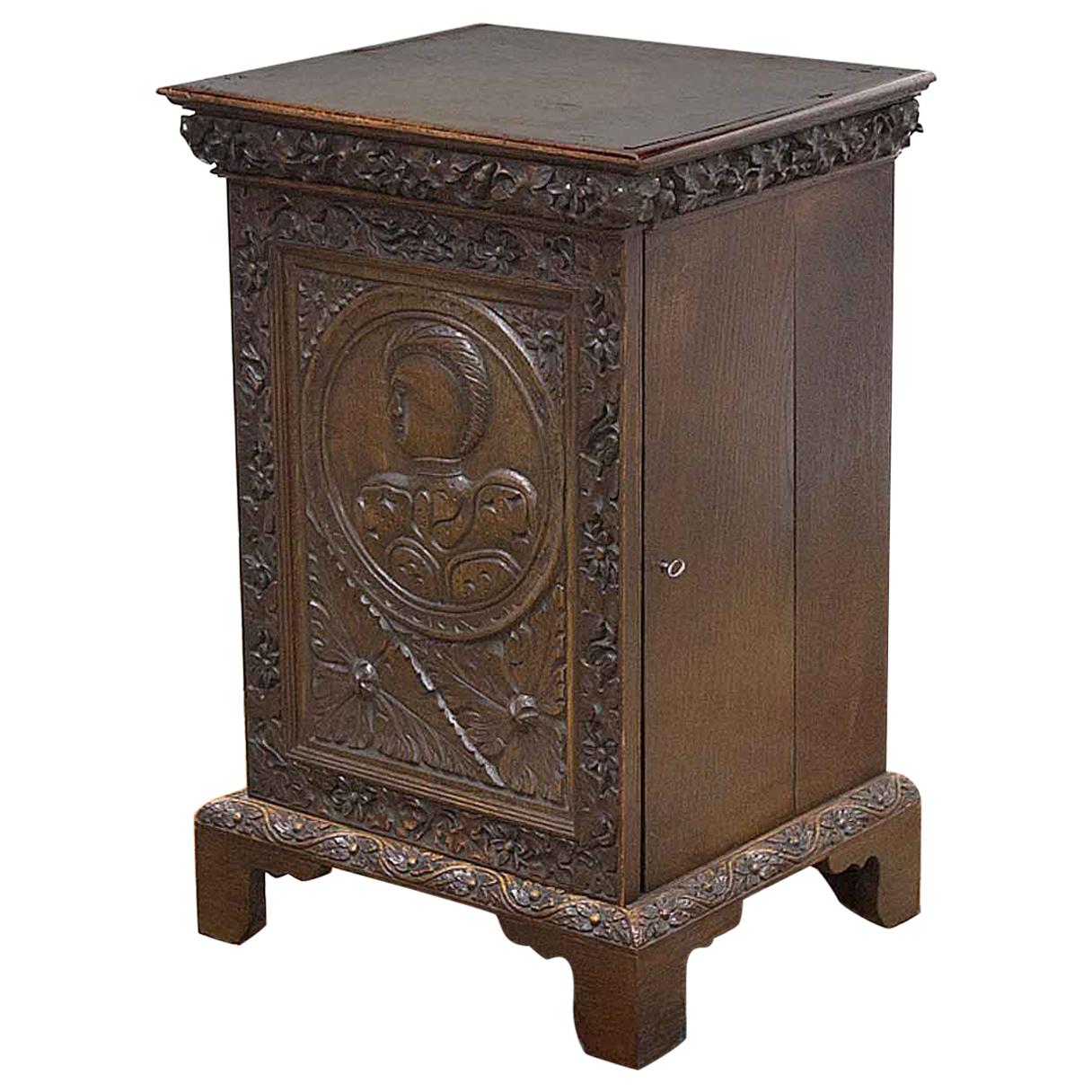 Vintage Fifty-Two Drawer Oak Mail Cabinet at 1stdibs