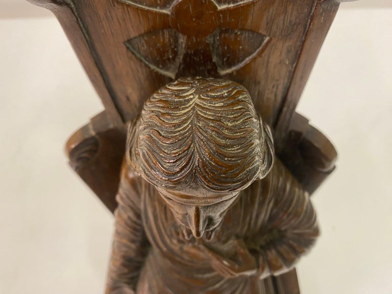Carved Religious Figure For Sale at 1stDibs