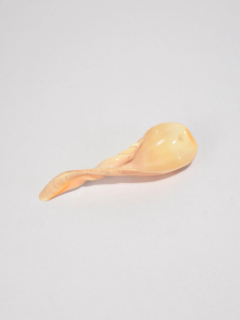 Carved Shell Cutlery Set at 1stDibs