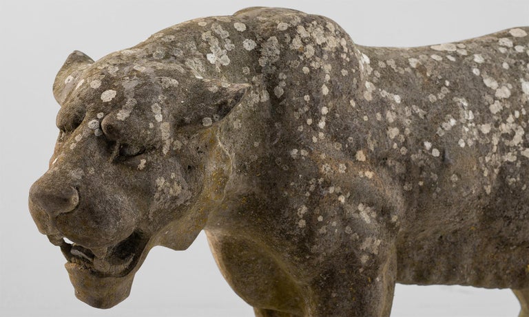 Carved Stone Lioness England, 20th Century at 1stDibs