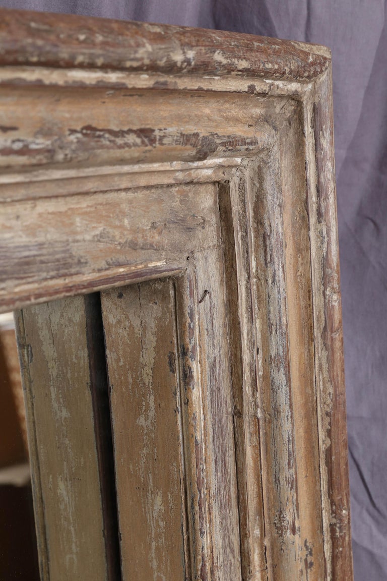 Carved Teak Wood Window Frame of 1840s Home Used as Frame for This ...