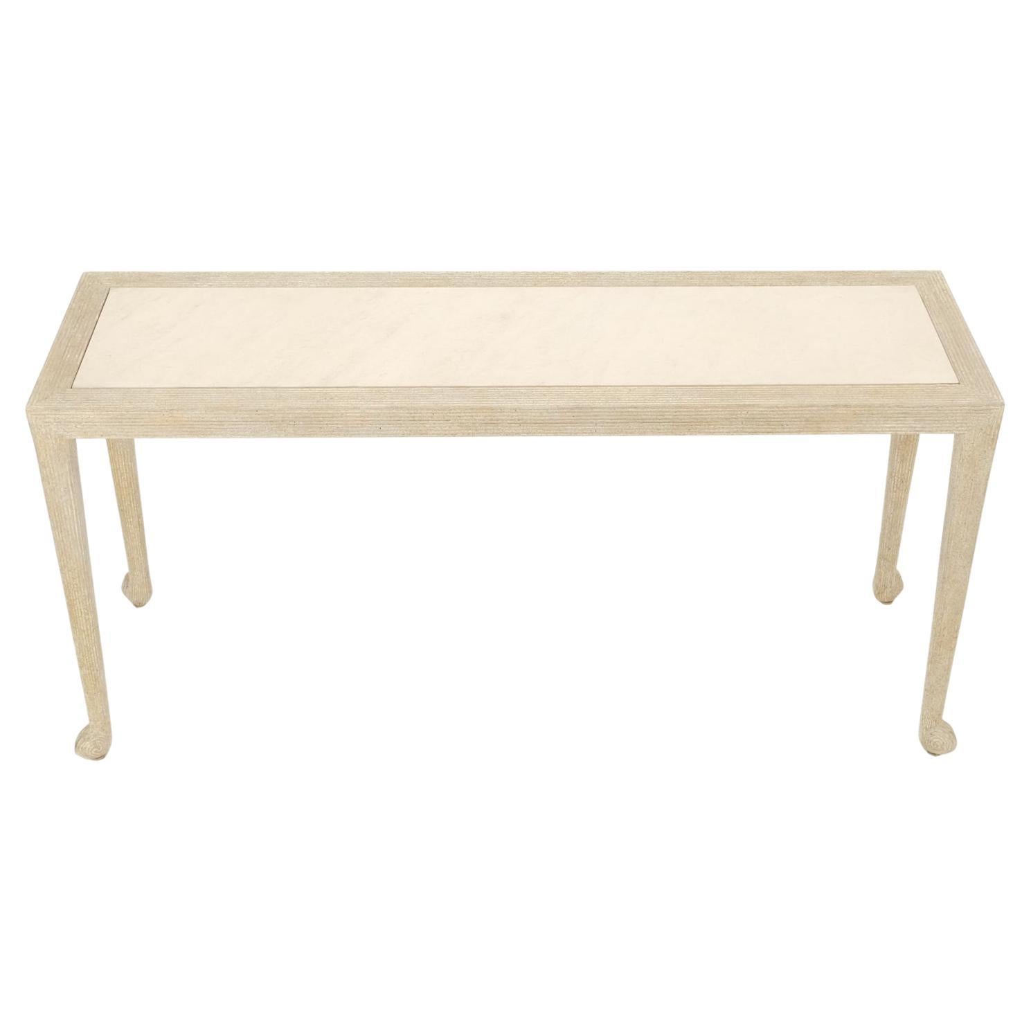 Carved Stone Console Table at 1stDibs