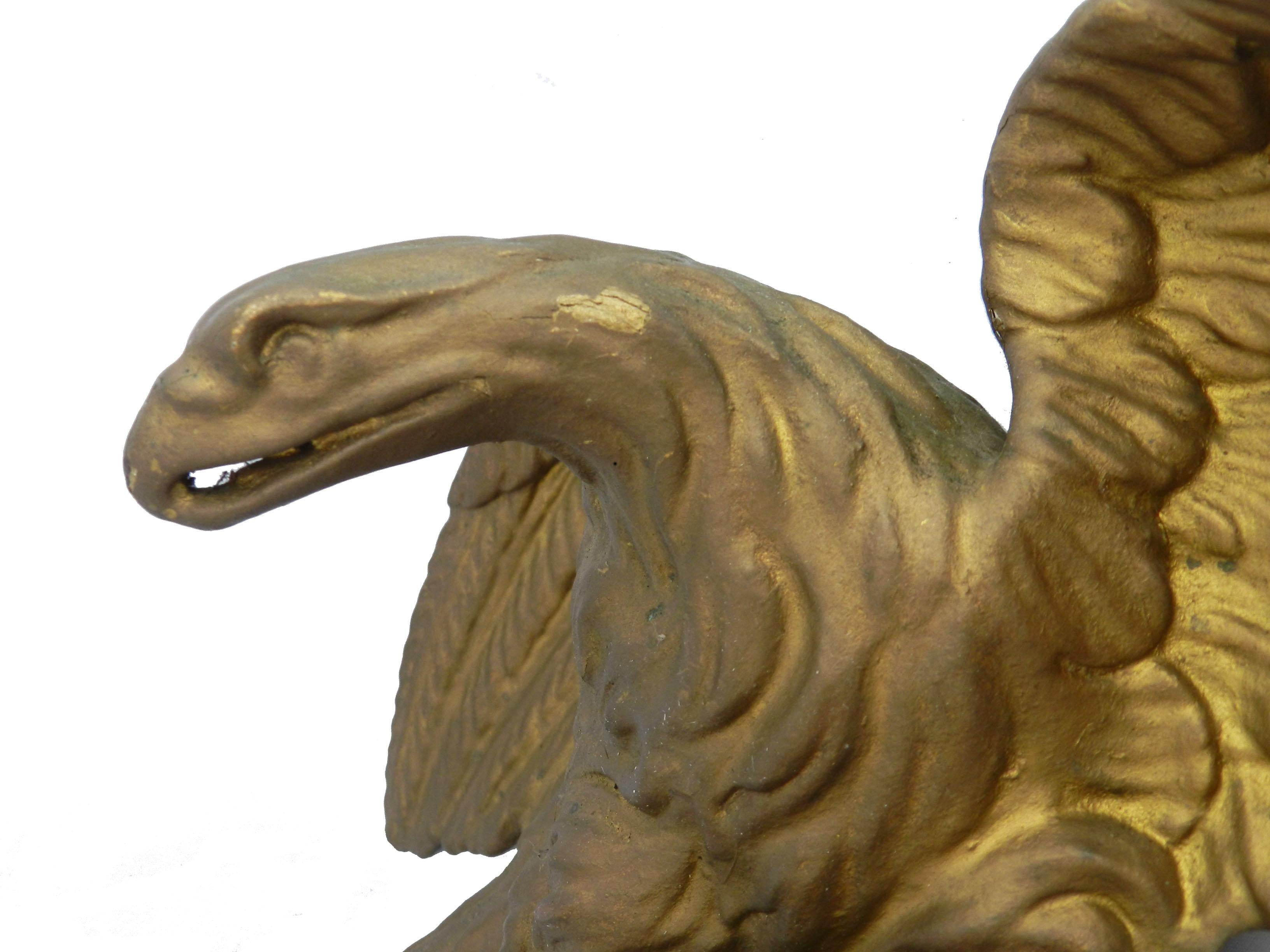 Carved Wood Eagle 19th Century For Sale at 1stDibs