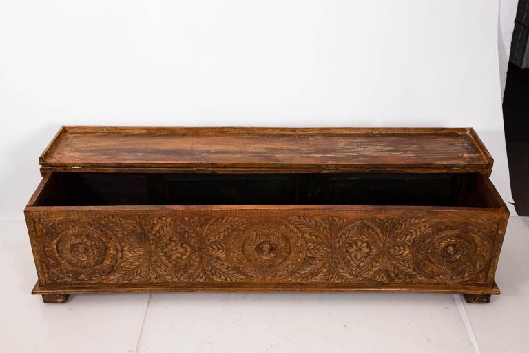 Carved Wood Life Top Storage Box at 1stDibs | woodlife jewelry, carved ...