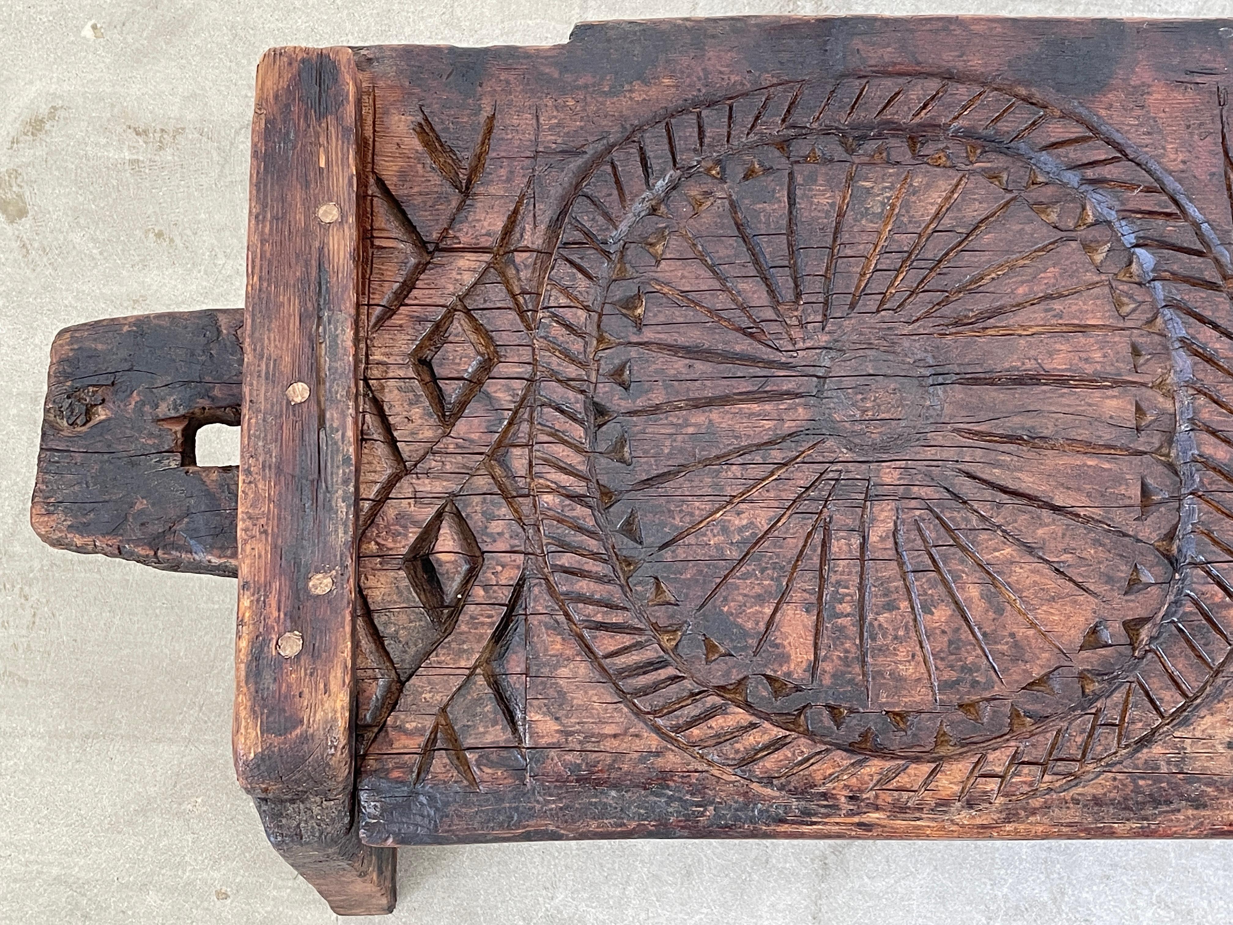 Carved Wood Table at 1stDibs
