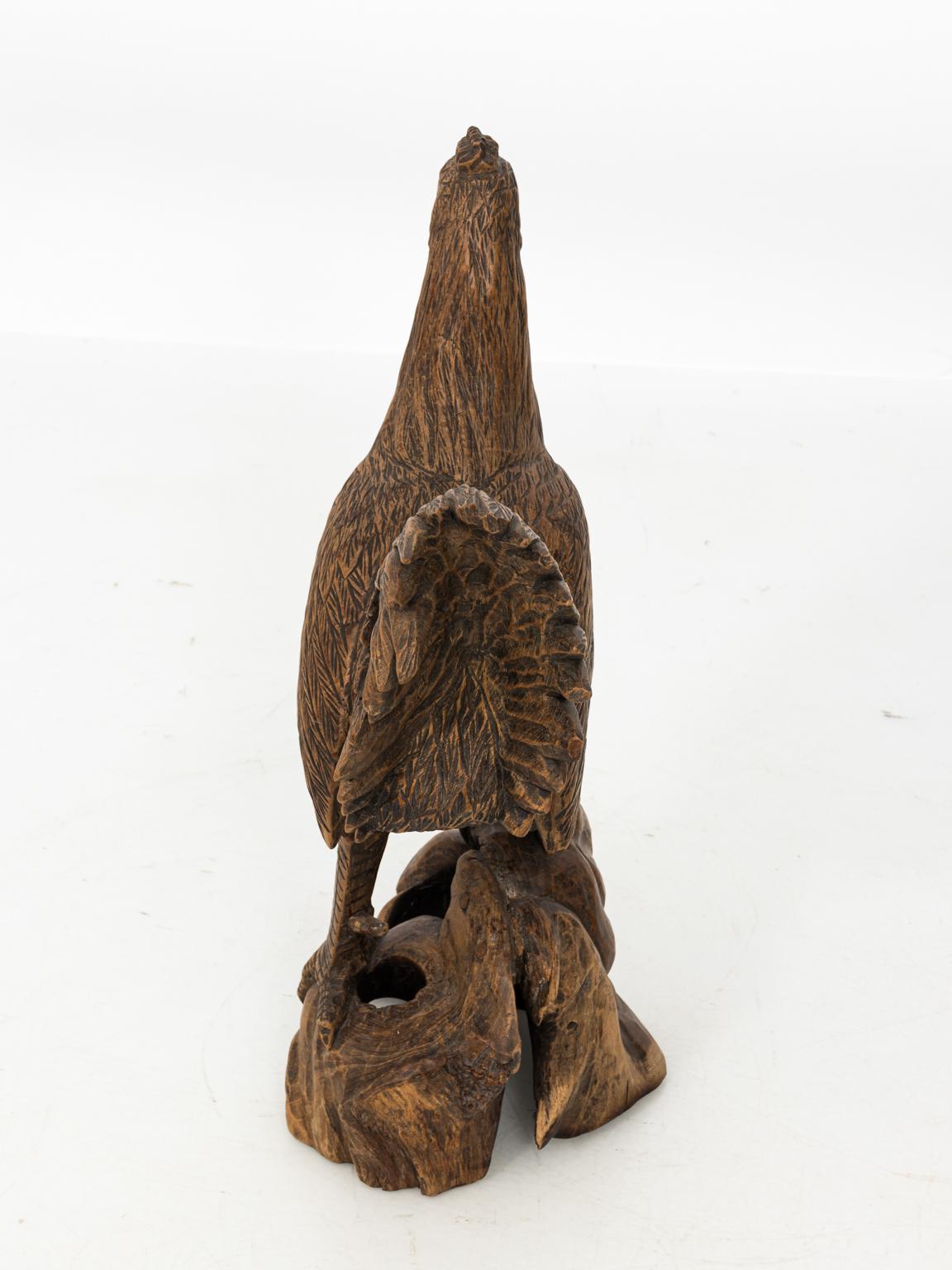 Carved Wooden Chicken For Sale at 1stDibs | wood carved chicken ...