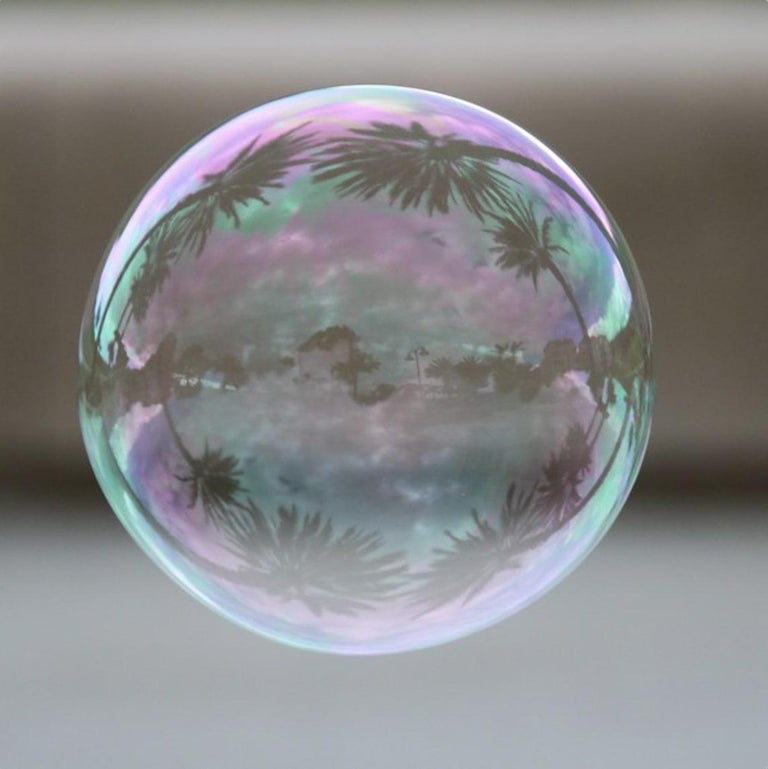 Cary Knight - Bubble 11, Light Square format Digital Photographic Print ...