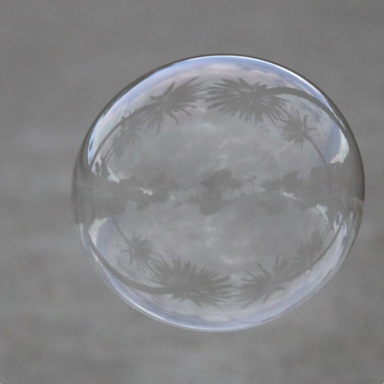 Cary Knight - Bubble 13, Light Square format Digital Photographic Print ...