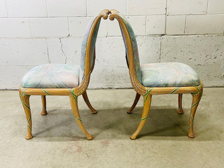 Casa Stradivari Hand Carved Banded Sheaths of Wheat Dining Set For Sale ...