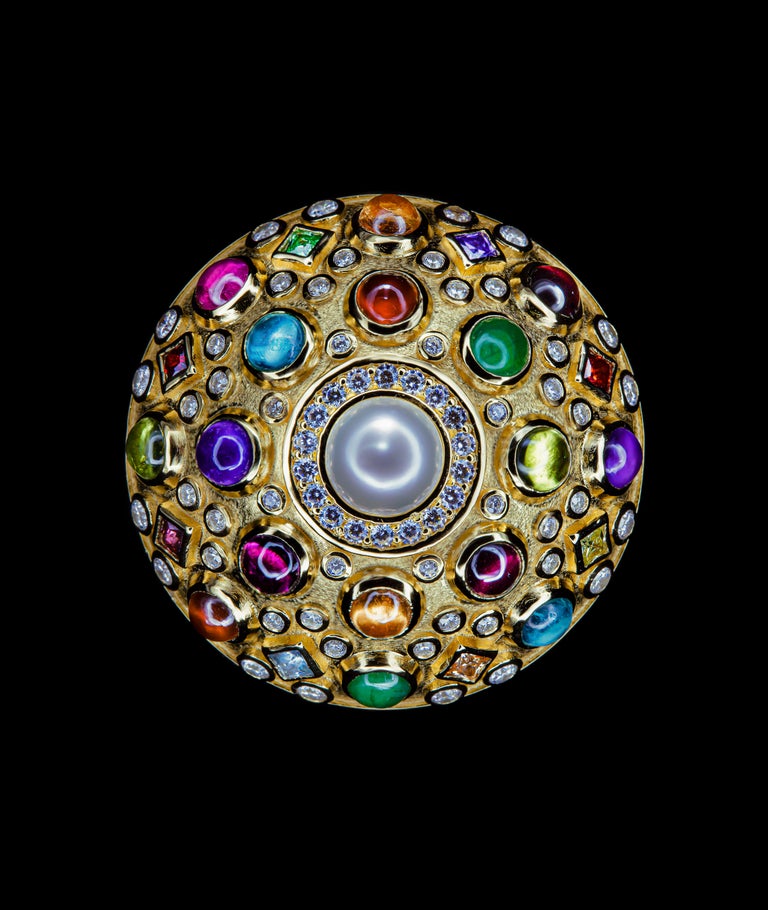 Casanova 24K Pure Gold and Precious Gem Olisbos Sculpture For Sale at ...