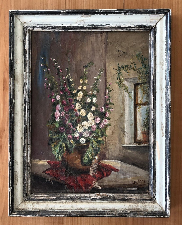 Casati - Bouquet of flowers in pot For Sale at 1stDibs