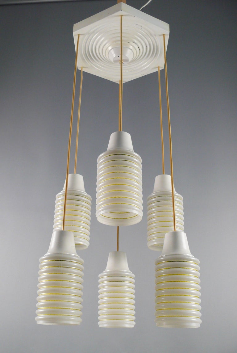 Cascade Lamp, Pendant Lamp, 1970s For Sale at 1stDibs