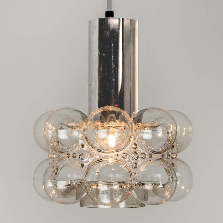 Cascade Light Fixture with Five Pedant Lights by Helena Tynell, 1970s ...