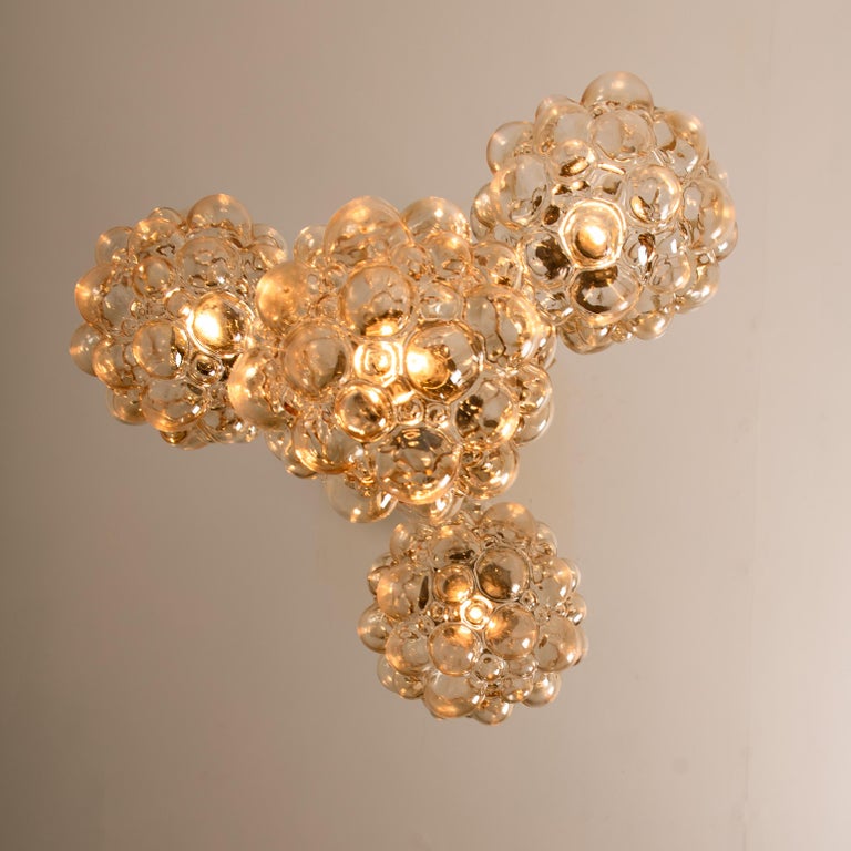 Cascade Light Fixture with Four Small Pedant Lights by Helena Tynell ...