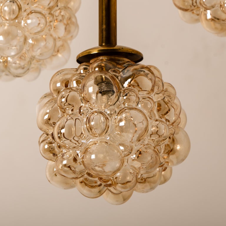 Cascade Light Fixture with Four Small Pedant Lights by Helena Tynell ...