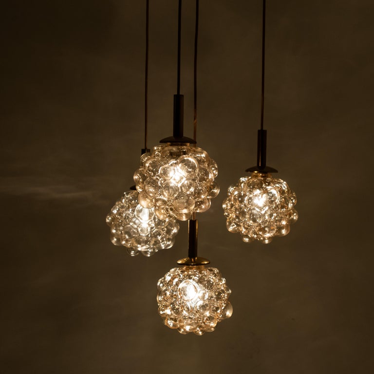 Cascade Light Fixture with Four Small Pedant Lights by Helena Tynell ...