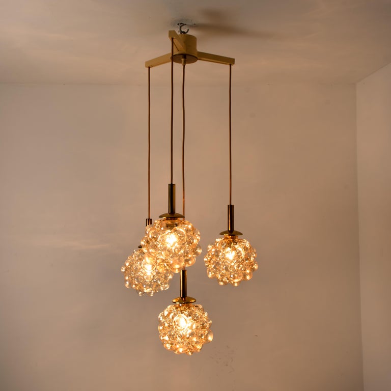 Cascade Light Fixture with Four Small Pedant Lights by Helena Tynell ...