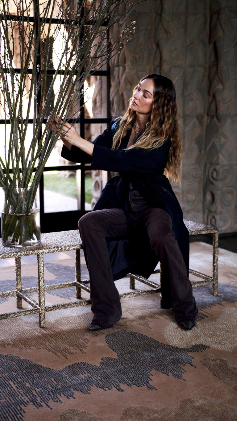 Cascadia Fawn Hand-knotted Rug by Kelly Wearstler For Sale at 1stDibs