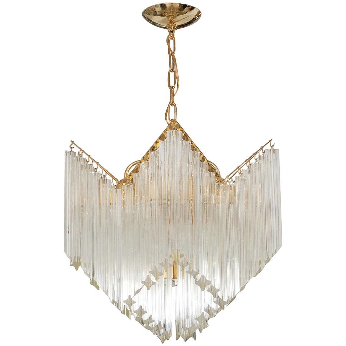 Four Panel Luxfer Prism Glass Lamps at 1stdibs
